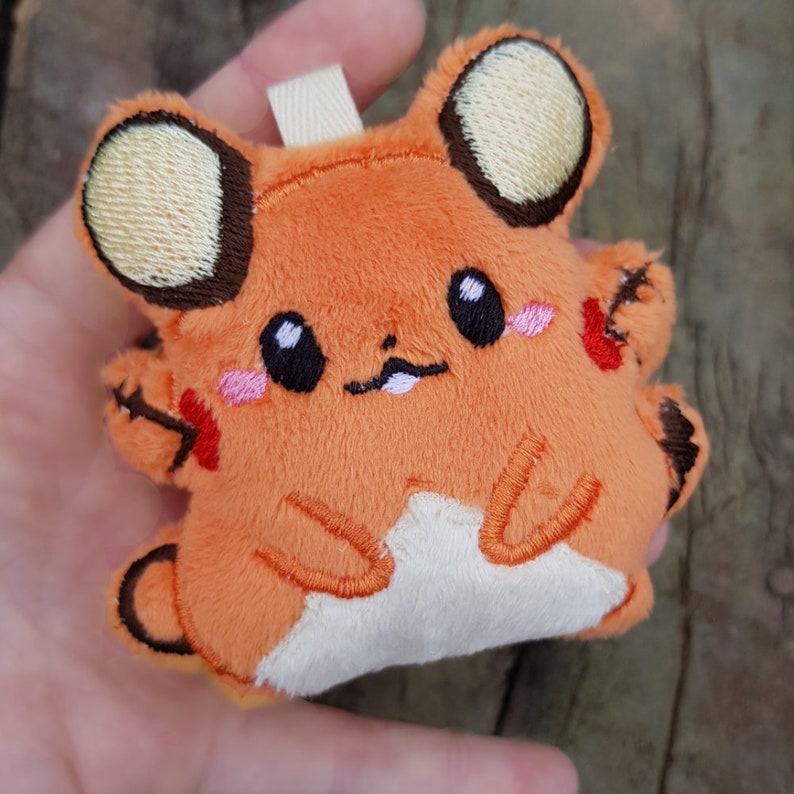 ITH PATTERN 4x4" / 10 X 10 Cm Dedenne Plush - Etsy