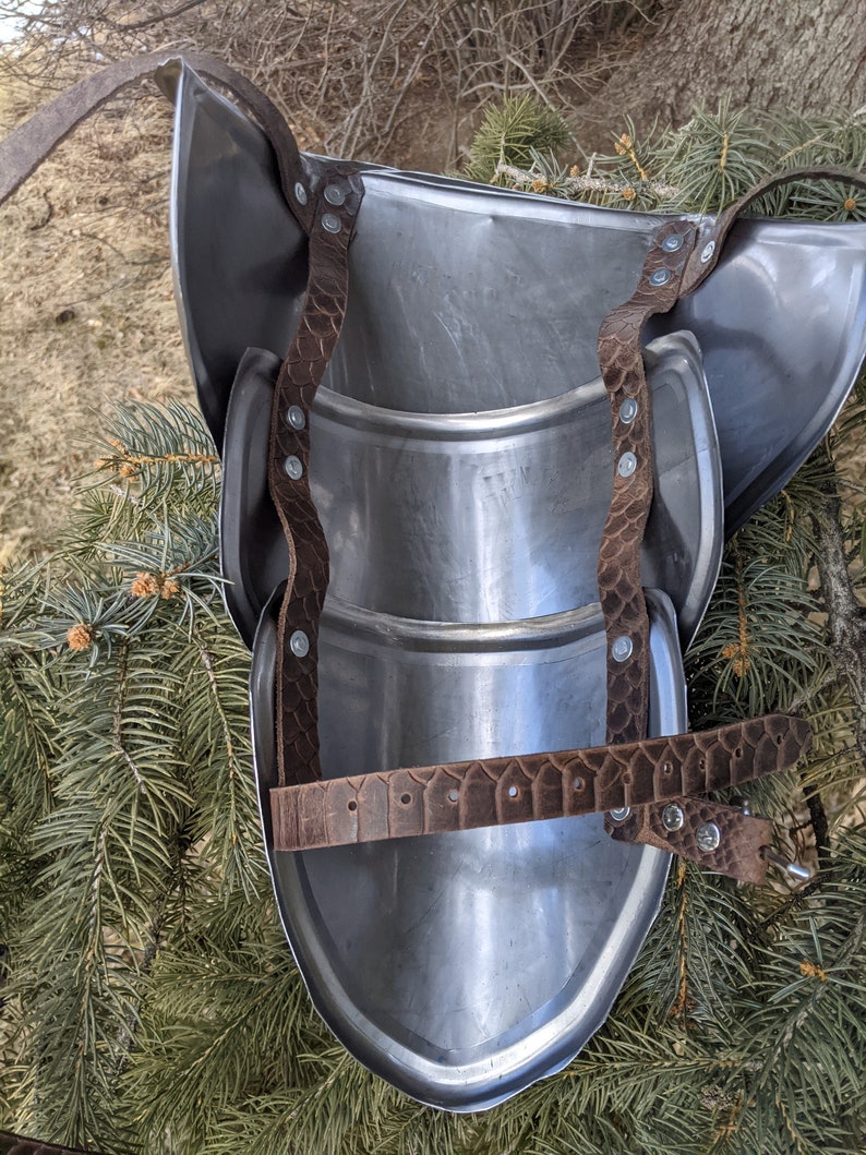 Steel Pauldron Armor - Etsy