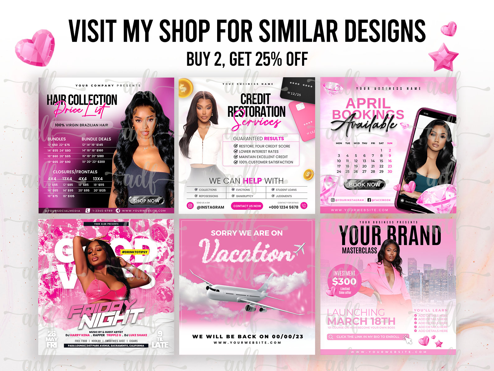 Prom Send off Flyer, Prom Flyer, Prom Invitation, MUA Flyer, Prom Party ...