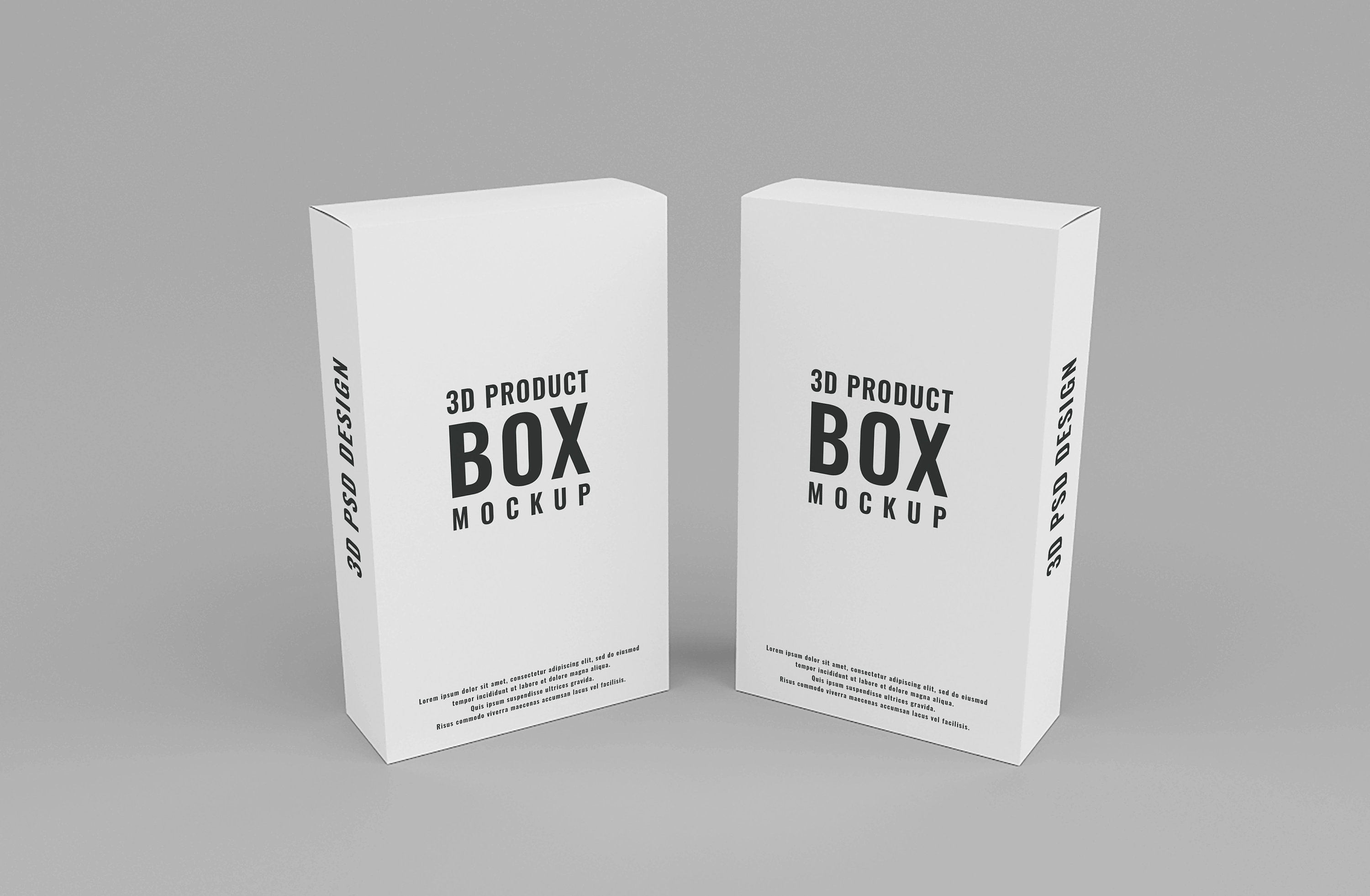 3D Product Mock up Box - Etsy