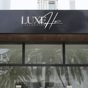 Luxury Hair Logo: Premade Beauty Brand Design (canva-editable) - Etsy