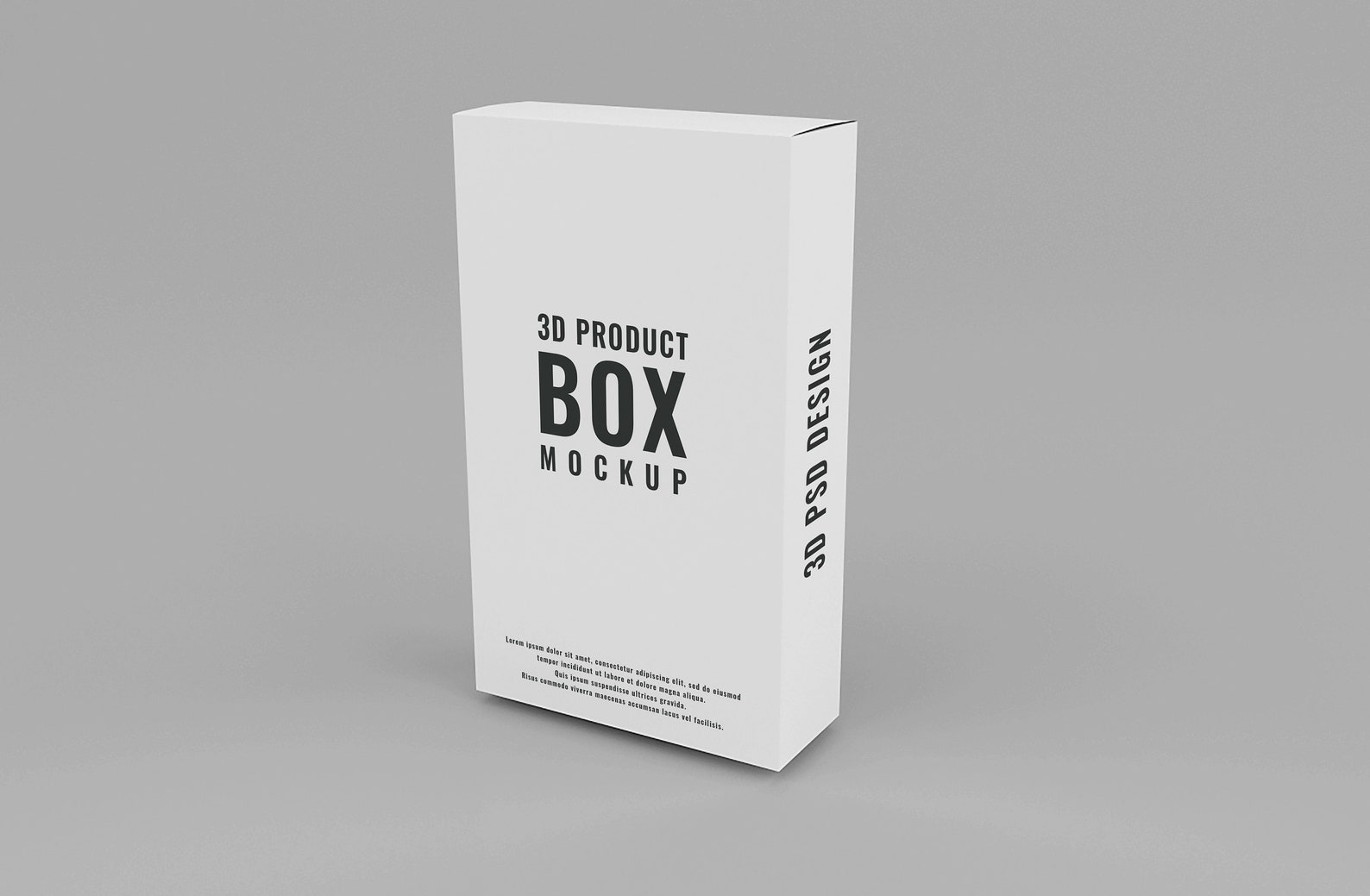 3D Product Mock up Box - Etsy