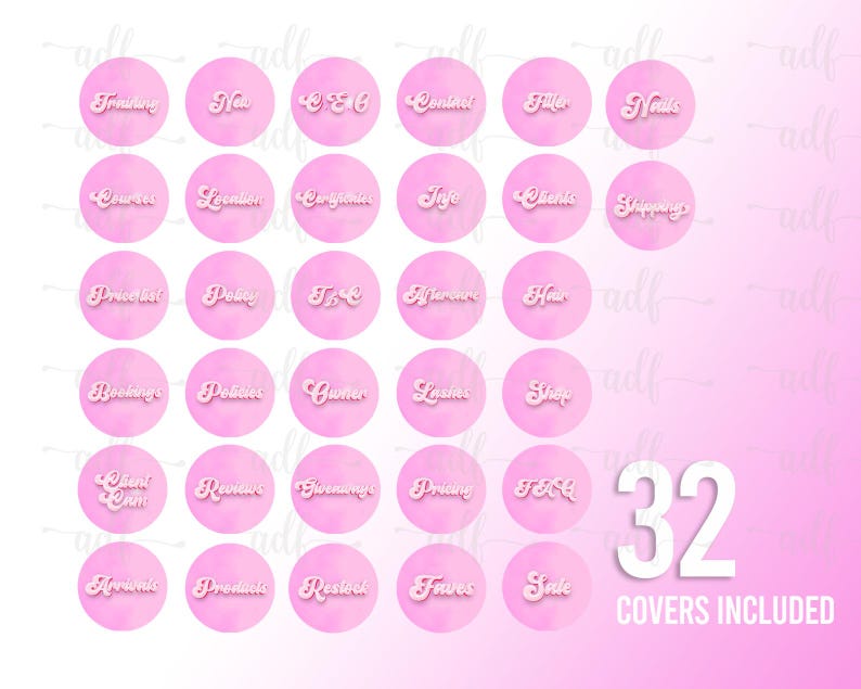 32 Luxury Instagram Highlight Covers, Custom Icons Templates, Story ...