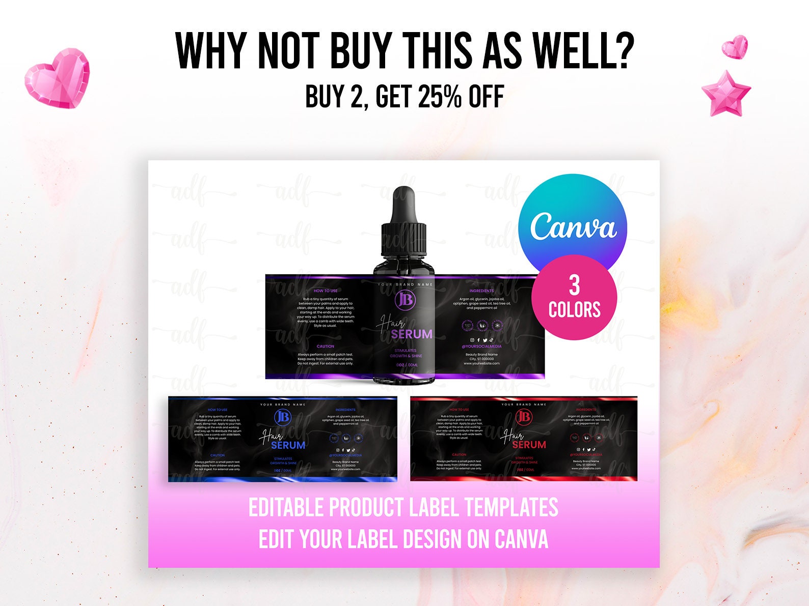 NEW PRODUCT FLYER, Premade Business Social Media Flyer, Hair Oil Flyer ...