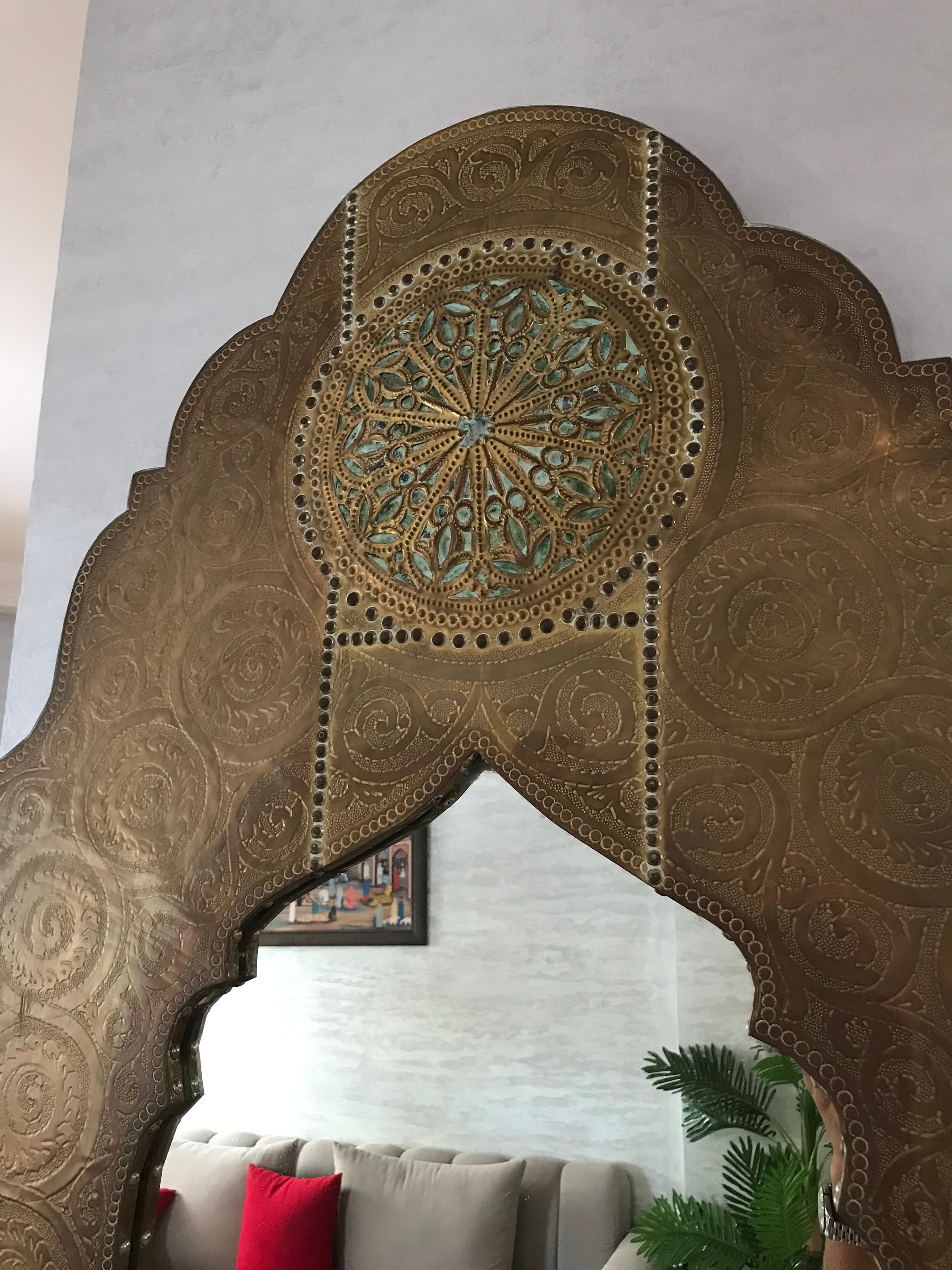 Moroccan Miroor Deco Mirror Handmade Frame Wood Mirror Frame Dresser ...