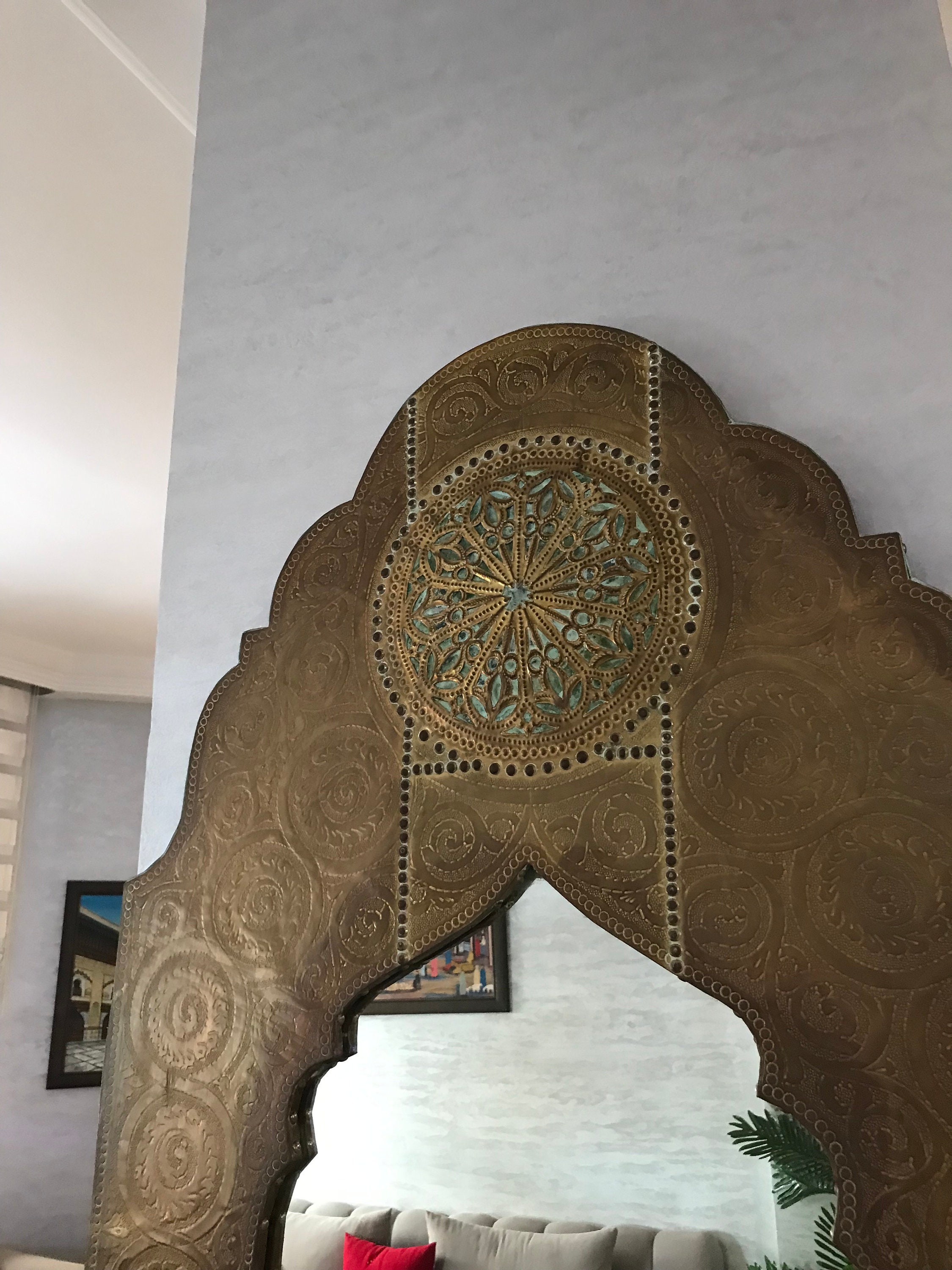 Moroccan Miroor Deco Mirror Handmade Frame Wood Mirror Frame Dresser ...