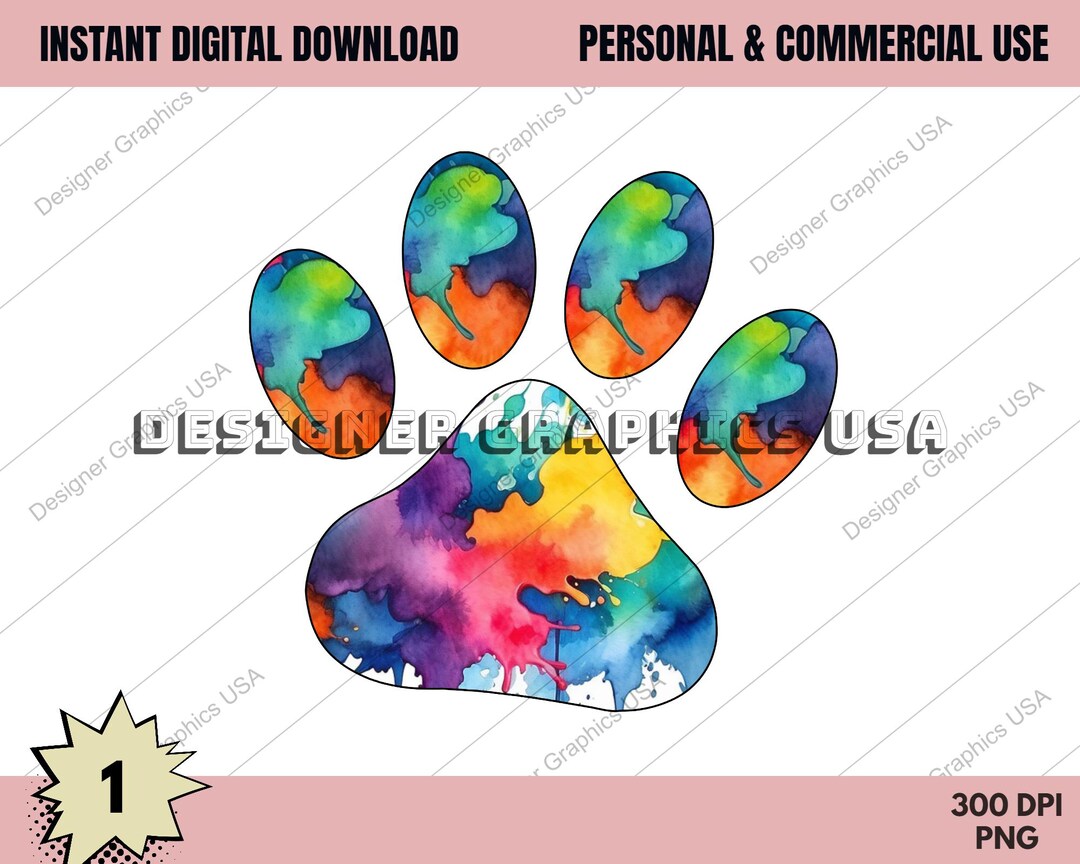 Pet Paw PNG, Dog Paw Png,paw Digital, Digital Download,dog Mom, Pet ...