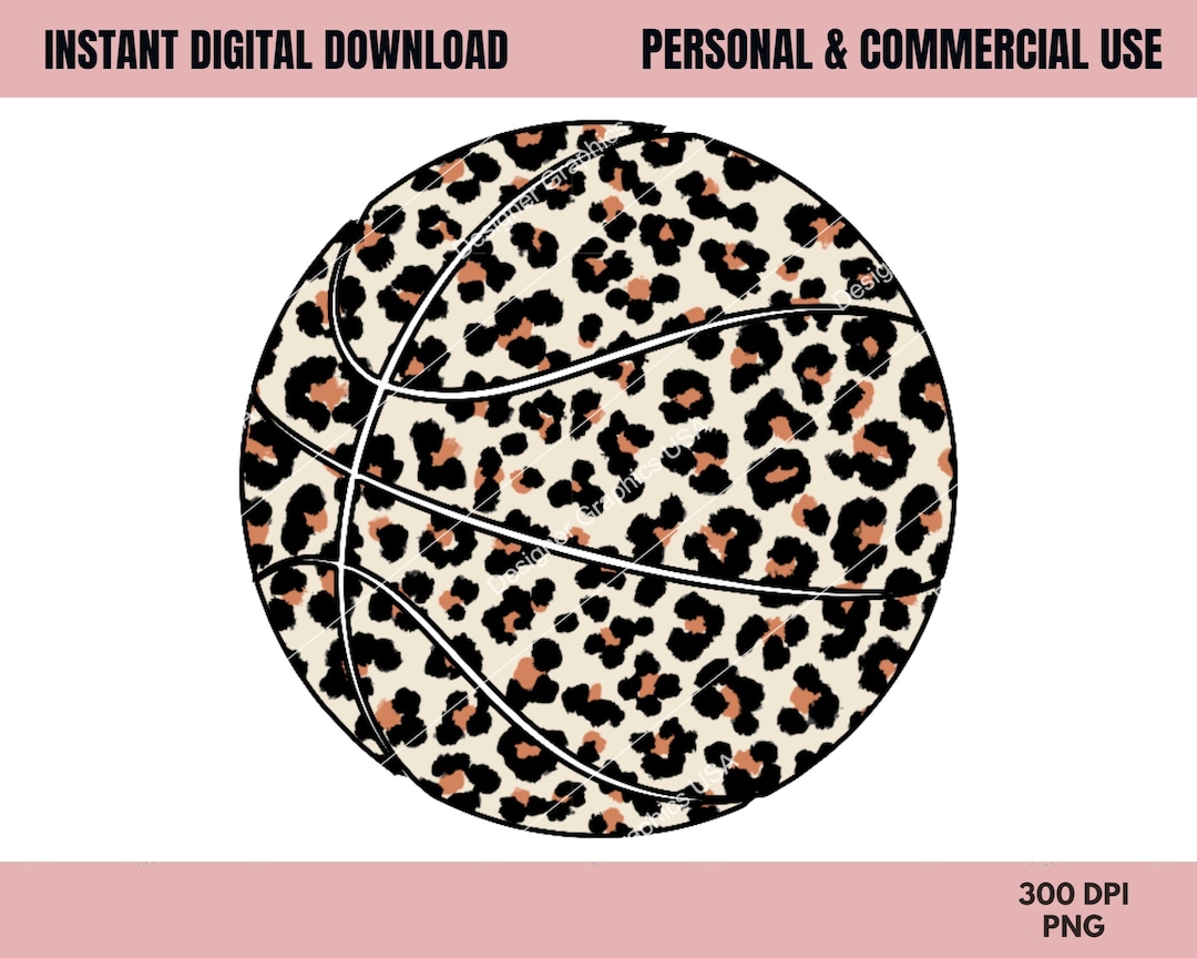 Leopard Basketball Png,leopard Basketball,commercial Use,basketball Art ...