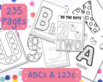 Dot Marker Coloring - Etsy