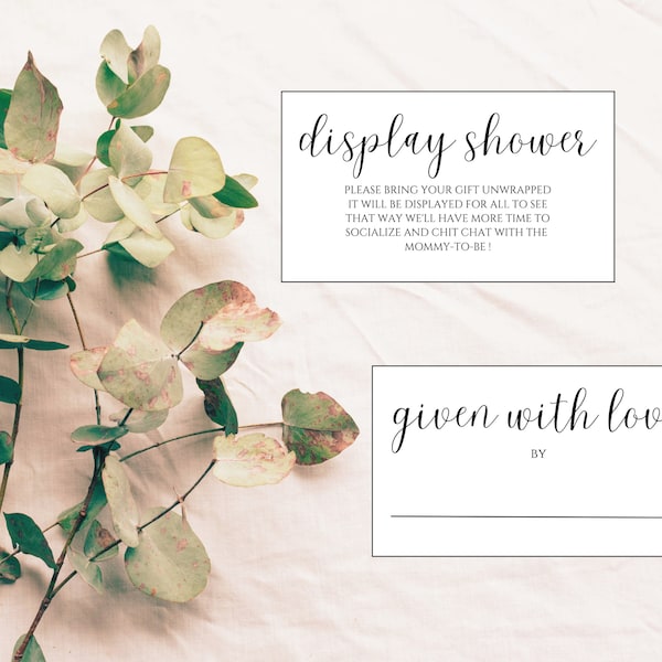 Display Tag - Etsy