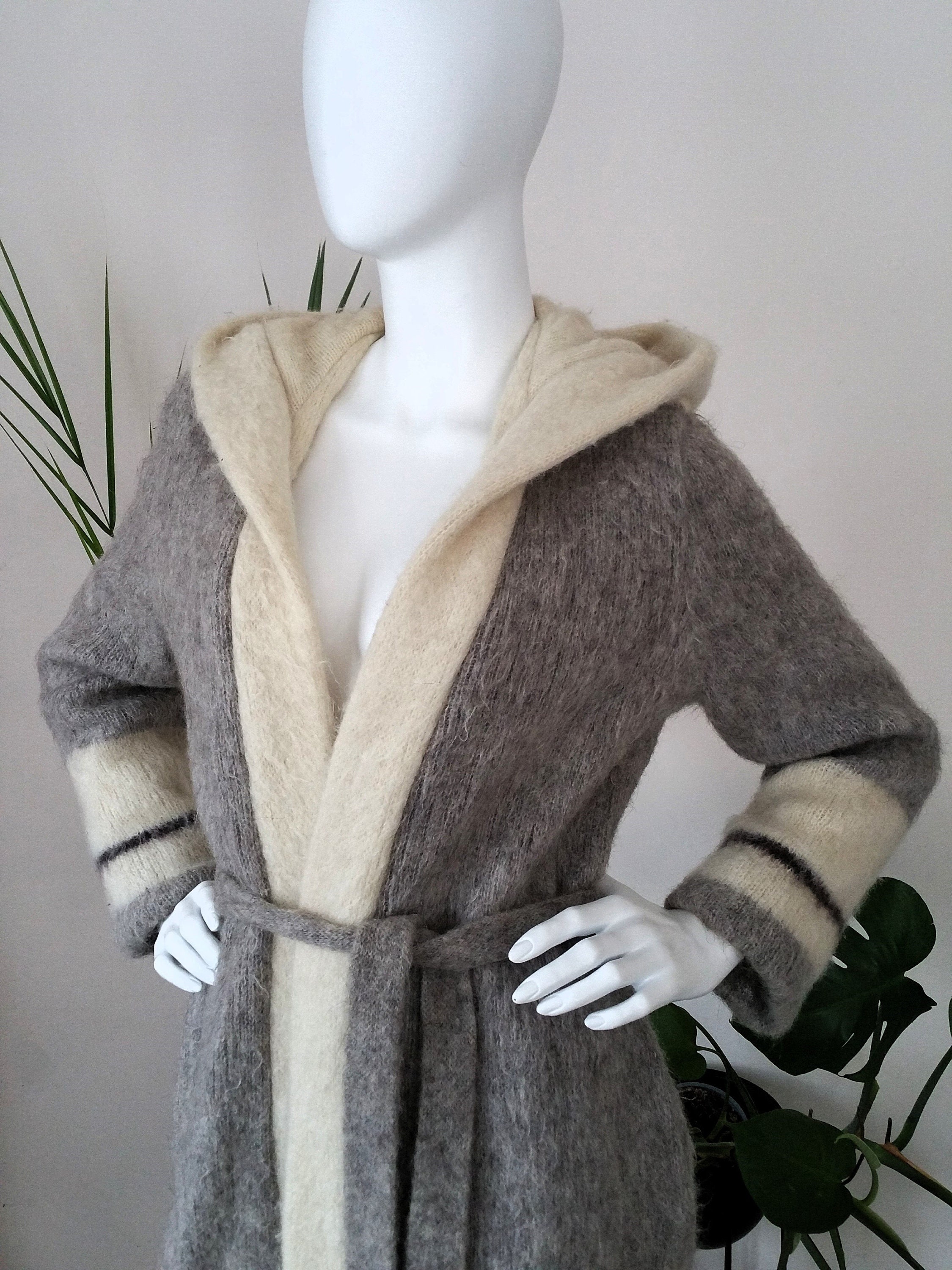 Icewool / Icelandic Coat / Knitted / Icelandic Wool / Retro / Vintage M ...