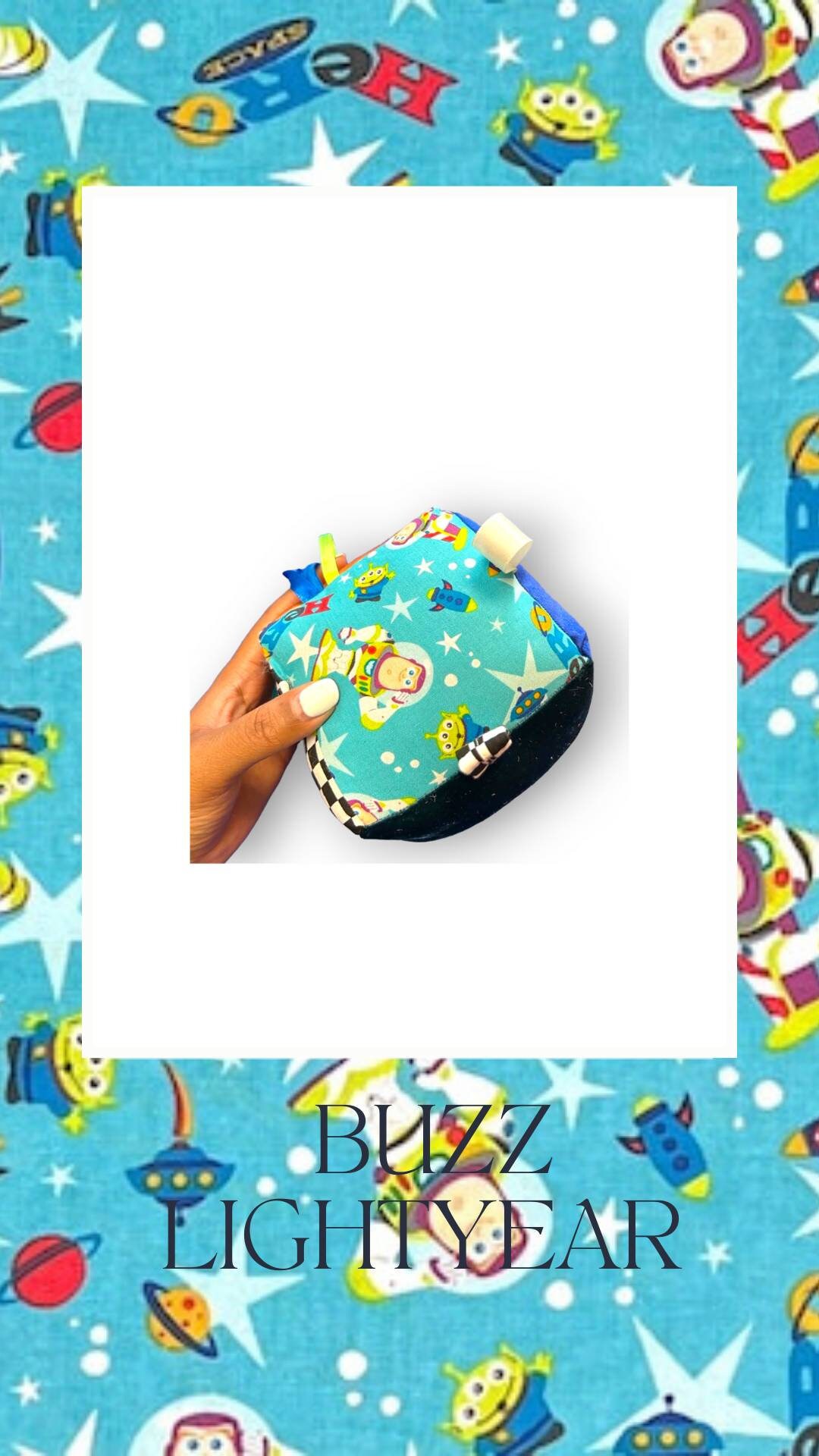 Sensory Cube Buzz Lightyear Theme Sensory Block - Etsy