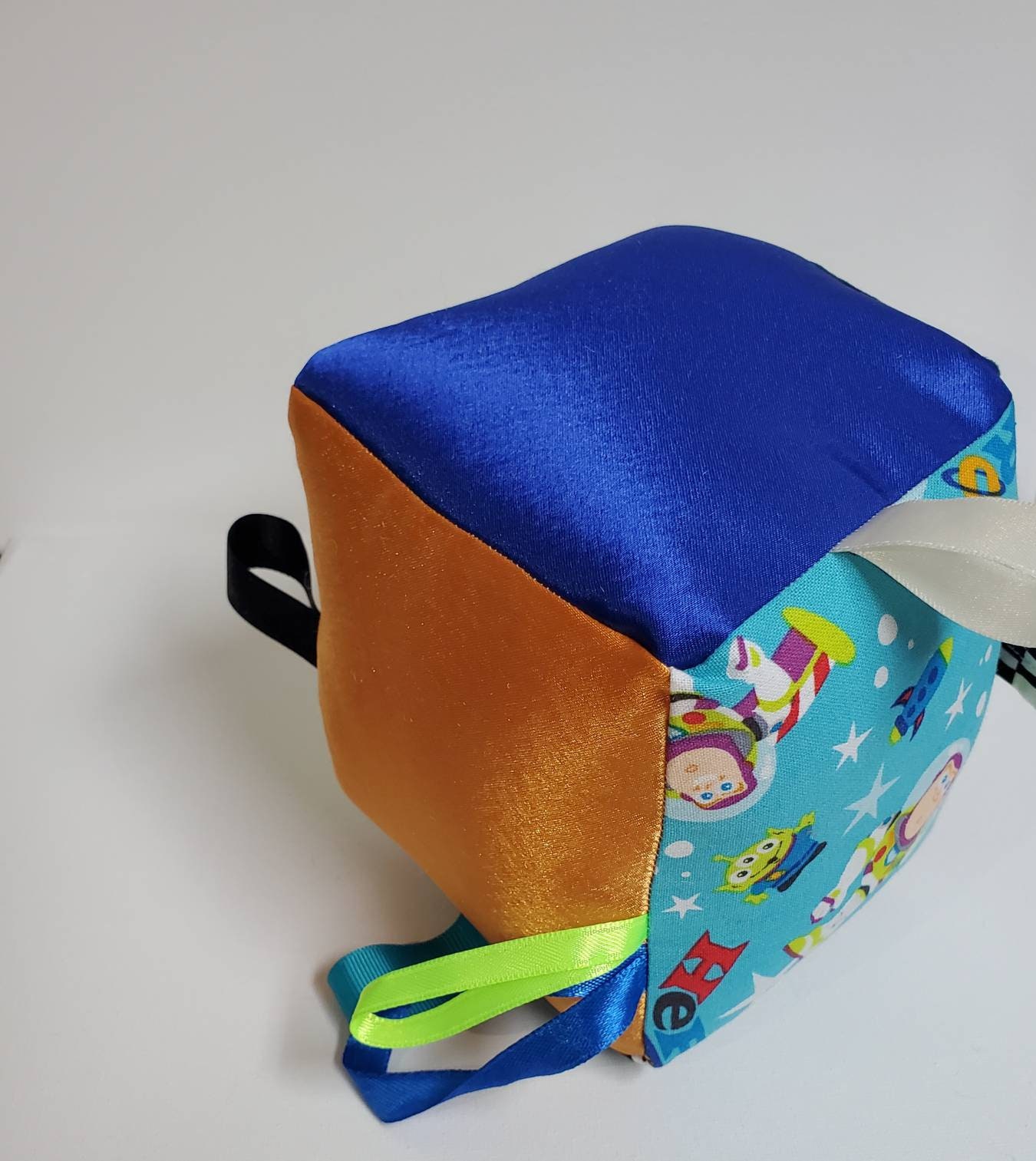 Sensory Cube, Buzz Lightyear Theme, Sensory Block, Developmental Toy ...