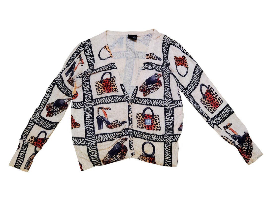 Vintage Chanel Cardigans Logo Chanel - Etsy