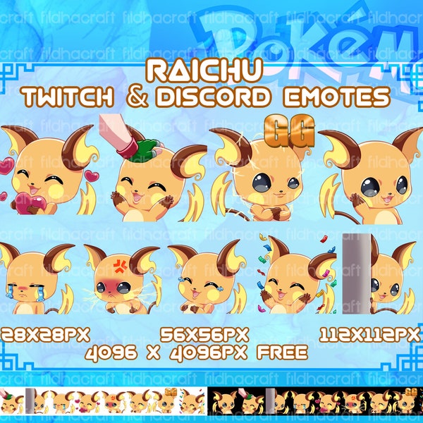 Raichu - Etsy