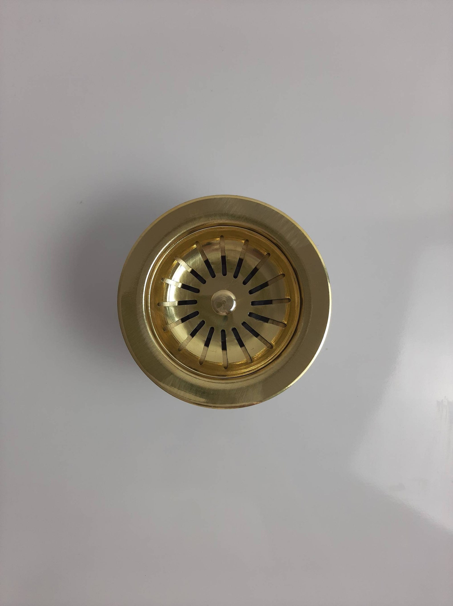 Brass Sink Waste Strainer, Basket Drain Cover for Kitchen Sink, Sink ...