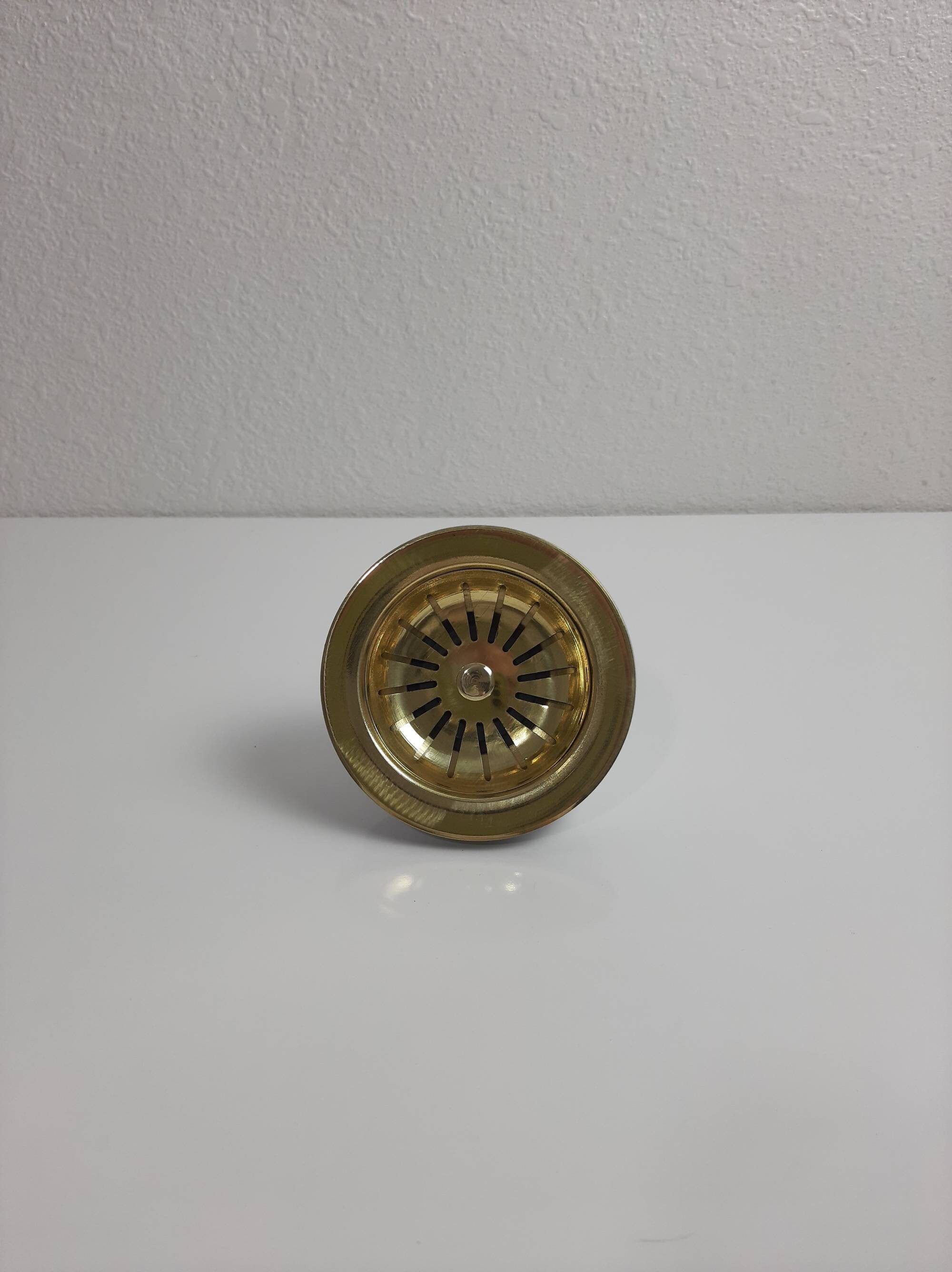 Brass Sink Waste Strainer, Basket Drain Cover for Kitchen Sink, Sink ...