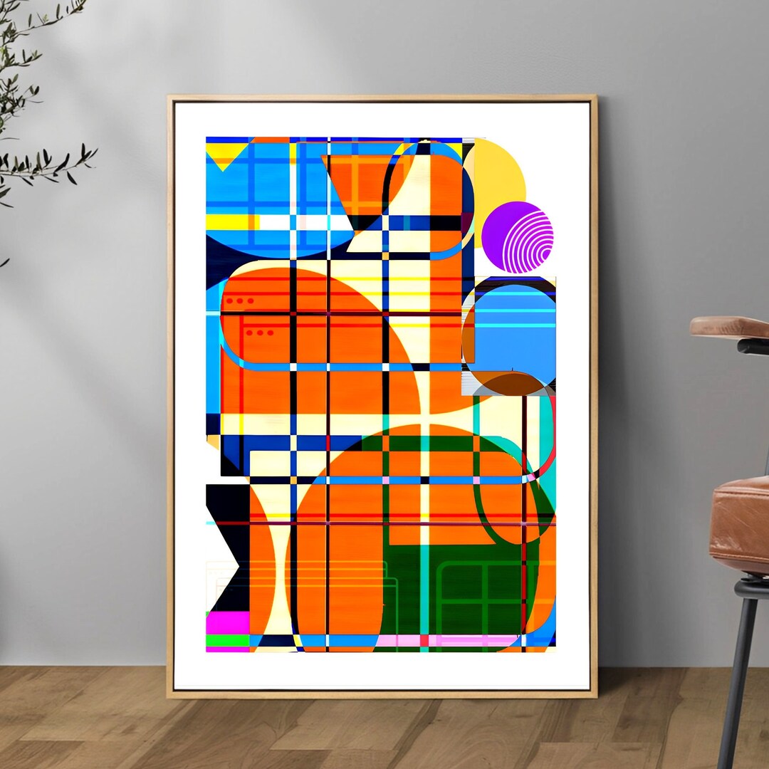 Mid Century Modern, Posters and Prints for a Modern Home, Maximalist ...