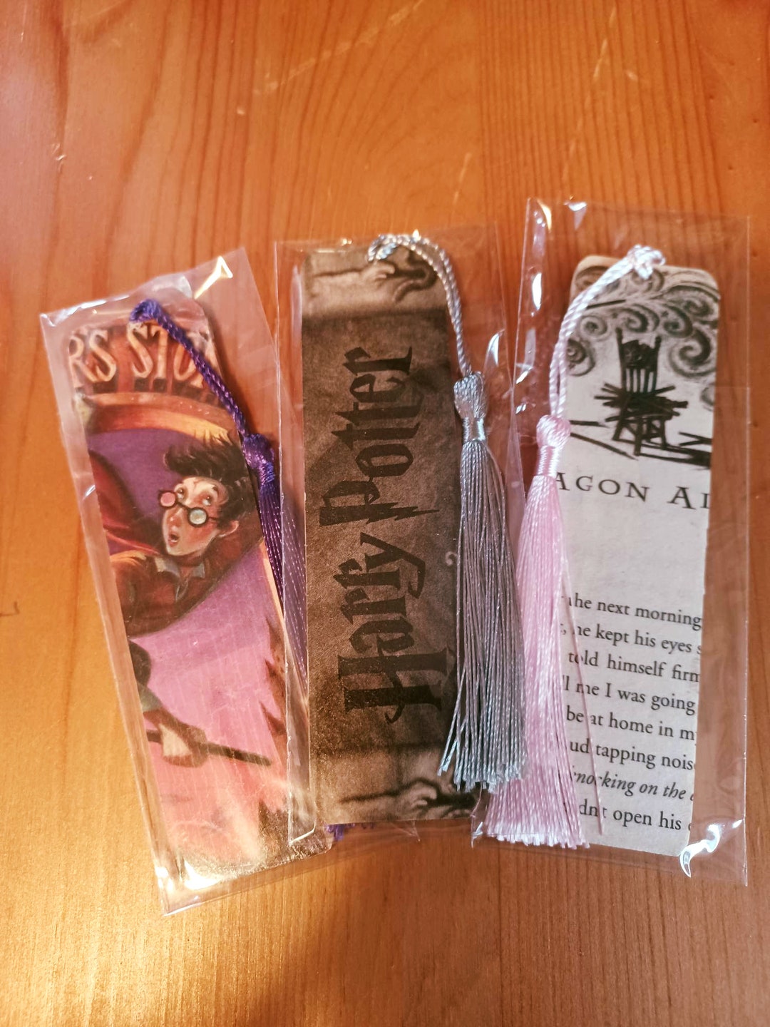 Wizarding World Bookmarks - Etsy