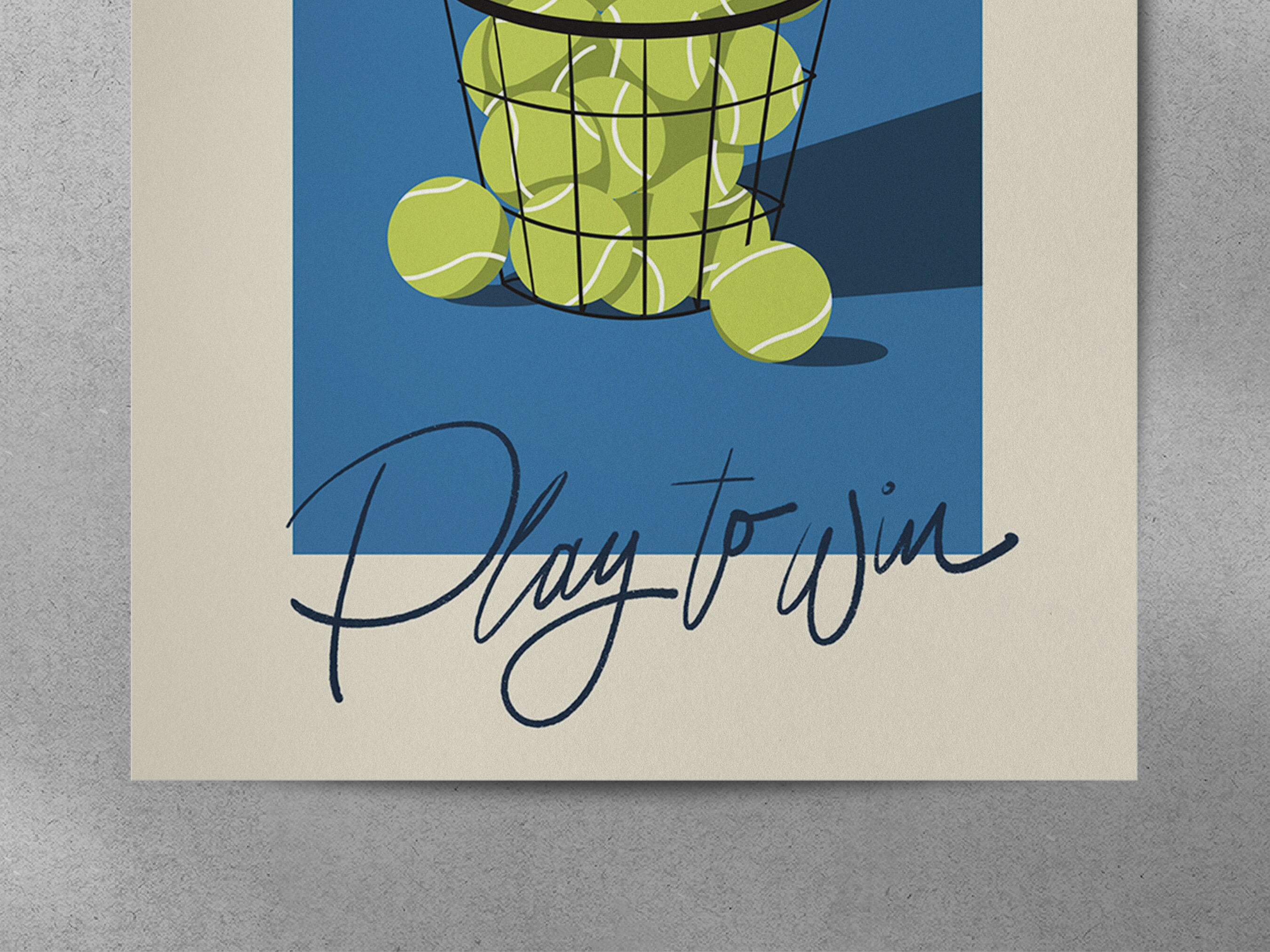 Tennis Poster, Printable Tennis Poster, Kids Tennis Poster, Boys Tennis ...