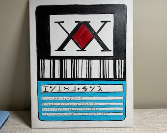 Hunter X Hunter License Card - Etsy