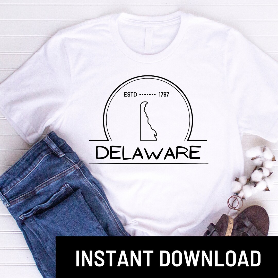 Delaware Digital File Delaware PNG Delaware Design Cricut - Etsy