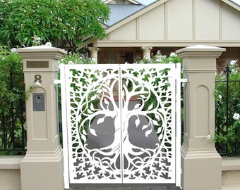 Metal Art Tree Gate - Etsy
