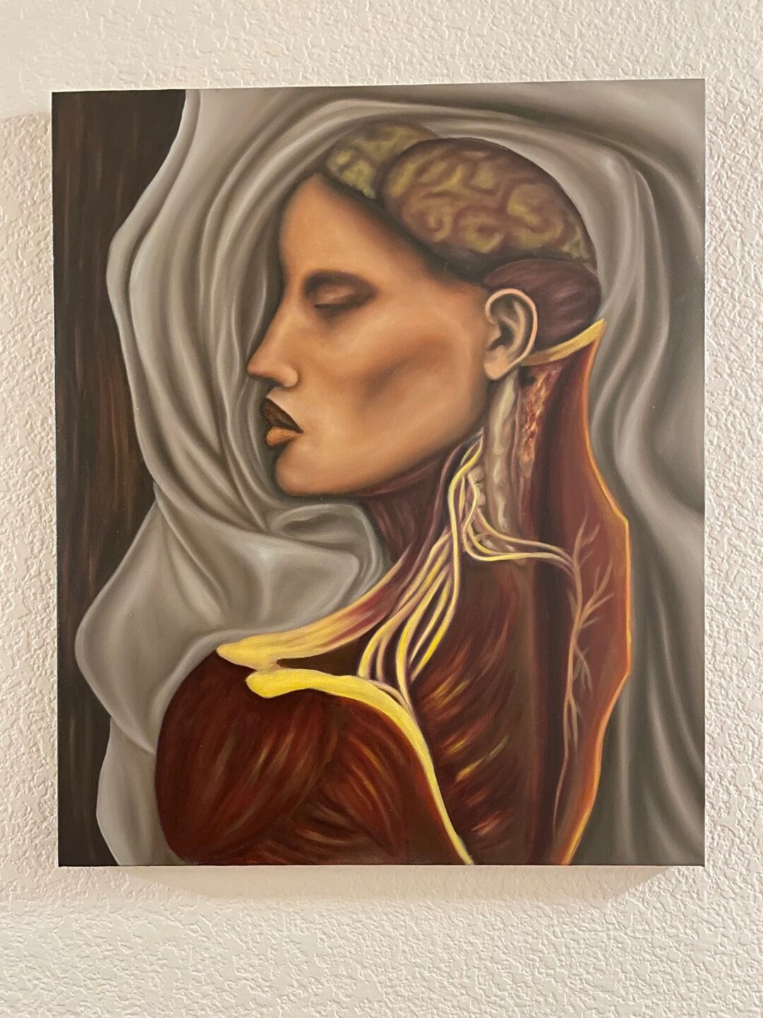 Anatomy Oil Painting - Etsy