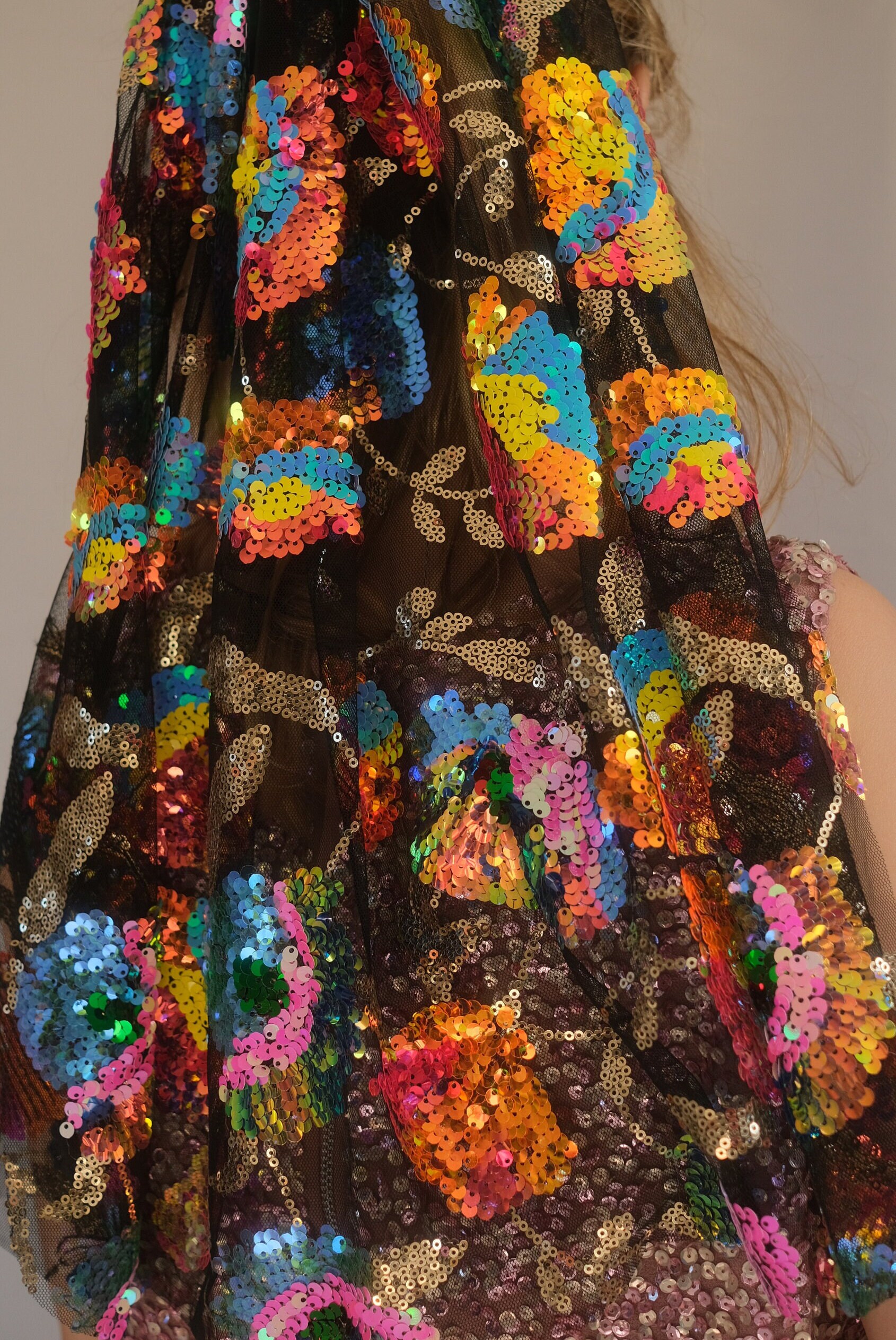 Sequin Hen Party Veil Bride to Be Veil Gift Bachelorette Veil Sparkly ...