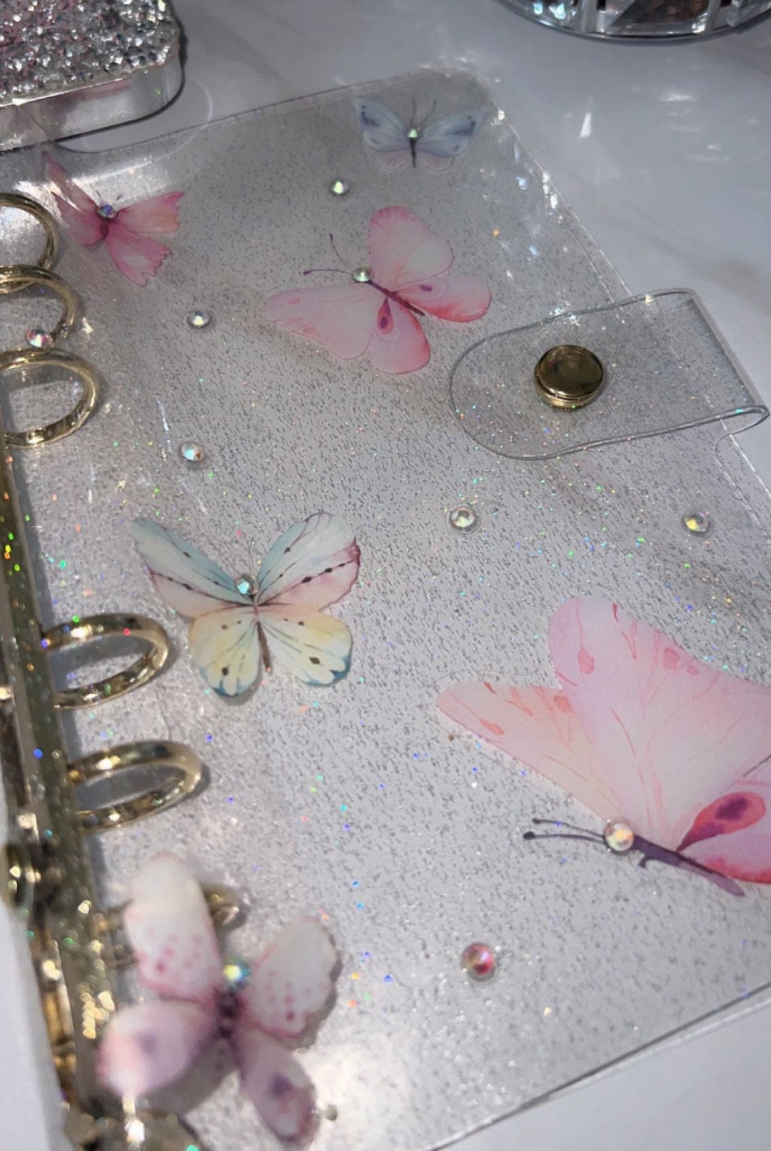 Sparkly Butterfly A6 Budget Binder - Etsy
