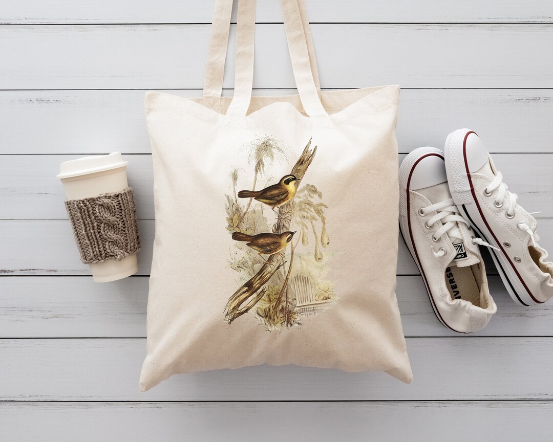 Bird Tote Bag, Bird Lover Tote Bag, Bird Lover Gift, Gift for Bird ...