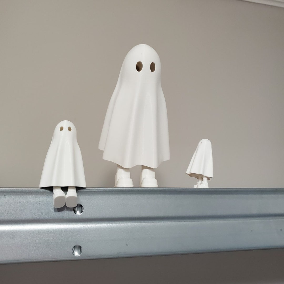 3d Printed Ghost With Feet, Cute Halloween Decoration as Seen on Tiktok ...