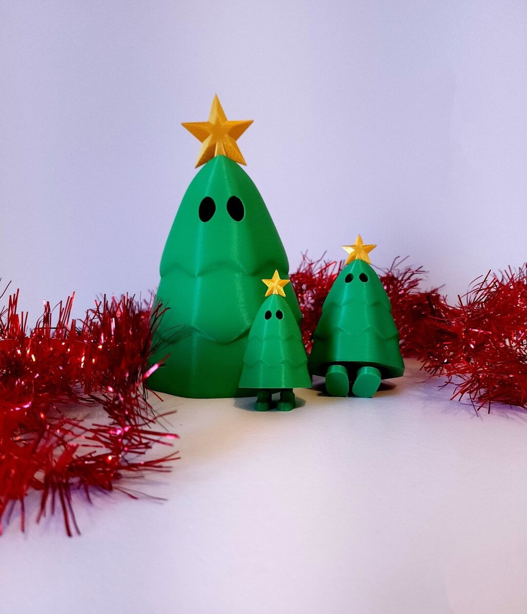 3D Printed Zou3d Christmas Tree With Hidden Feet - Etsy
