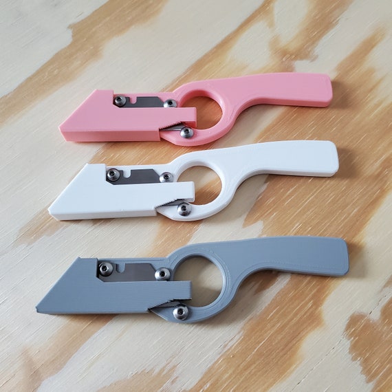 Custom 3d Printed Box Cutter / Utility Knife - Etsy