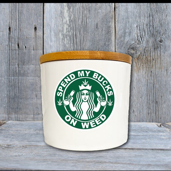 Weed Jar With Seal - Etsy