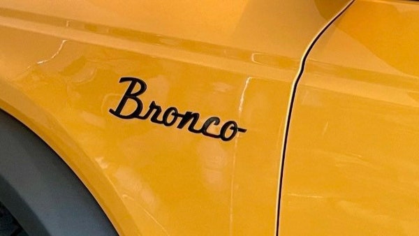 BRONQUITO Self Aware Ford Bronco Sport Vinyl Window Sticker for Rear ...