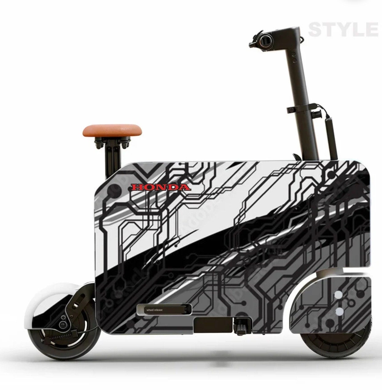 HONDA MOTOCOMPACTO SKIN Graphic Overlay Style 20-0 - Etsy