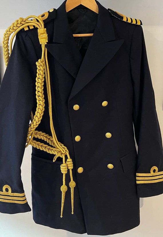 Royal Navy Captain Jacket | Etsy