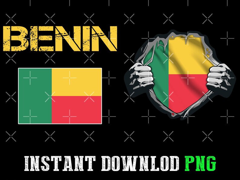 Benin,benin Flag,benin Png,benin Flag Png,for Printing Projects. - Etsy