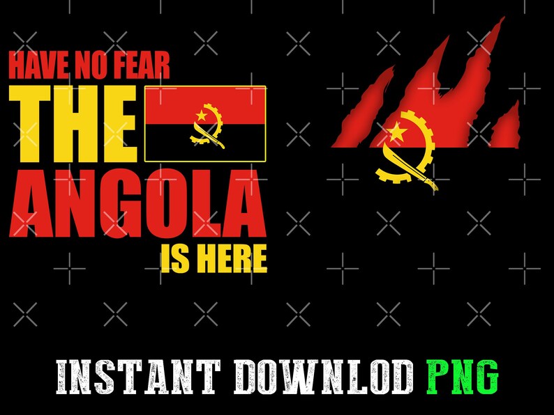 Angola,angola Flag,angola Png,angola Flag Png,for Printing Projects. - Etsy