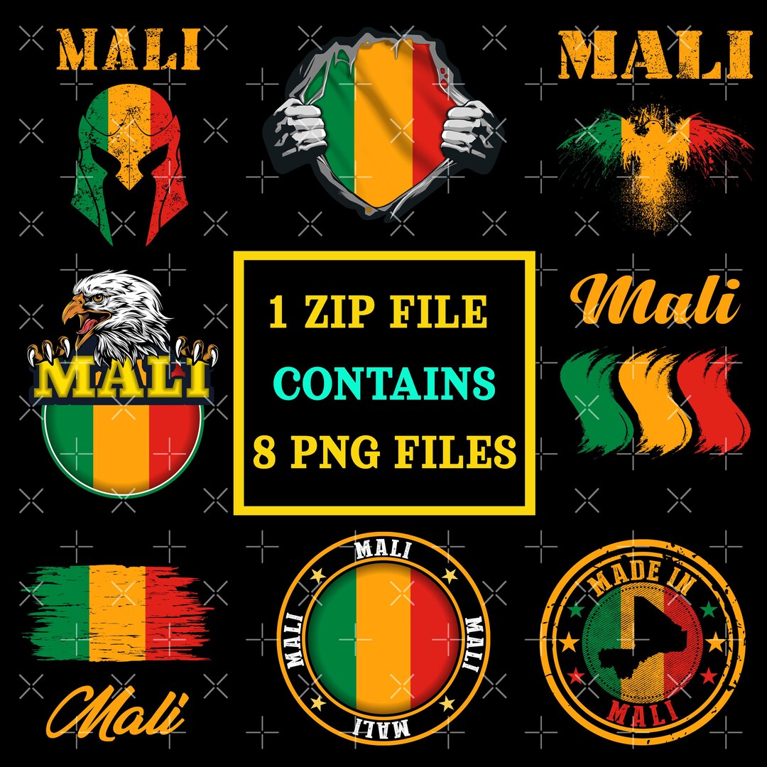 Mali,mali Flag,mali Png,mali Flag Png,for Printing Projects. - Etsy