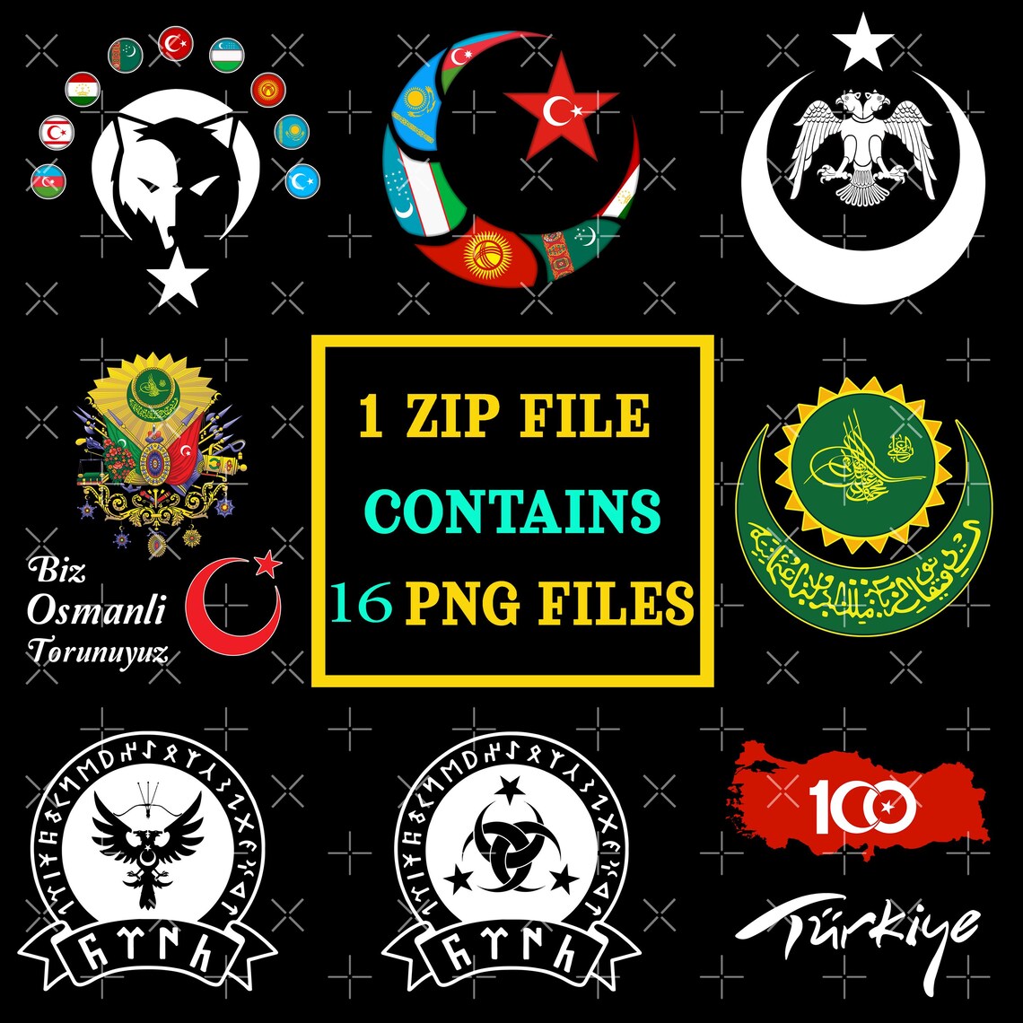 Türkiye,göktürks ,türkiye Png,göktürks Png,for Printing Projects. - Etsy
