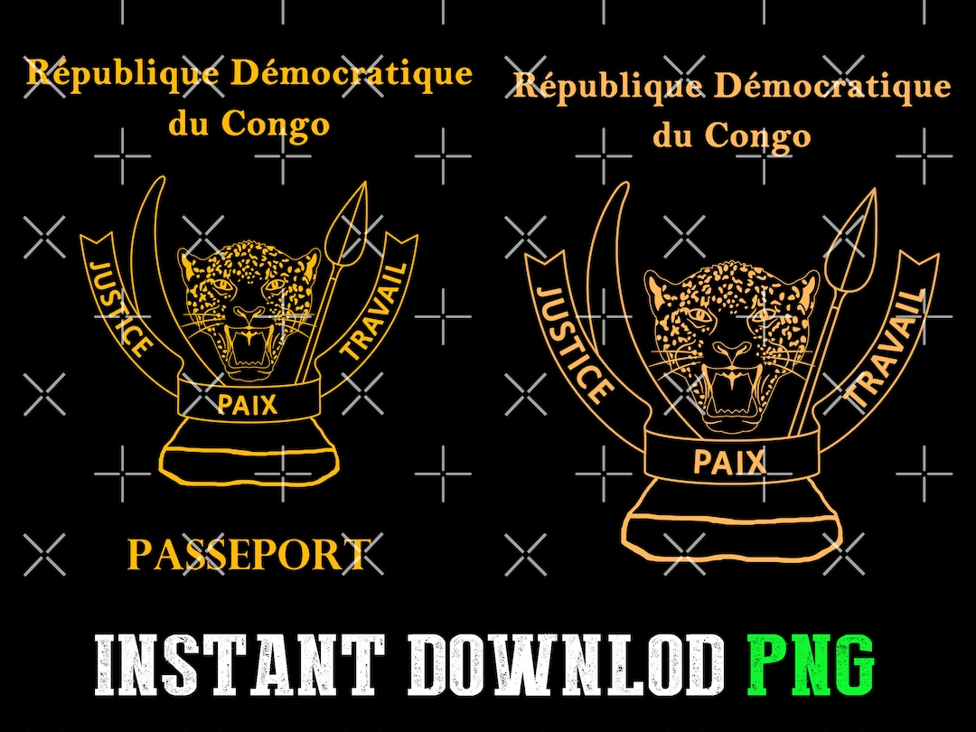 Drc Passport,democratic Republic of the Congo,drc,drc Flag,drc Passport ...