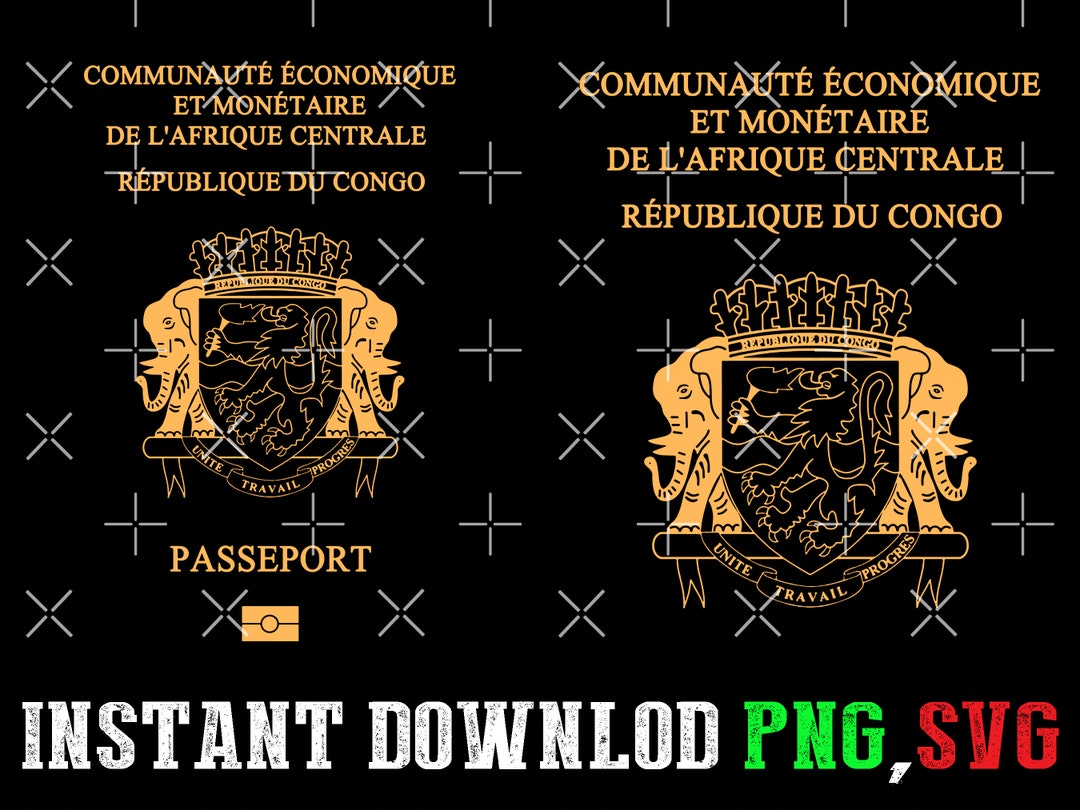 Republic of the Congo Passport,republic of the Congo,republic of the ...