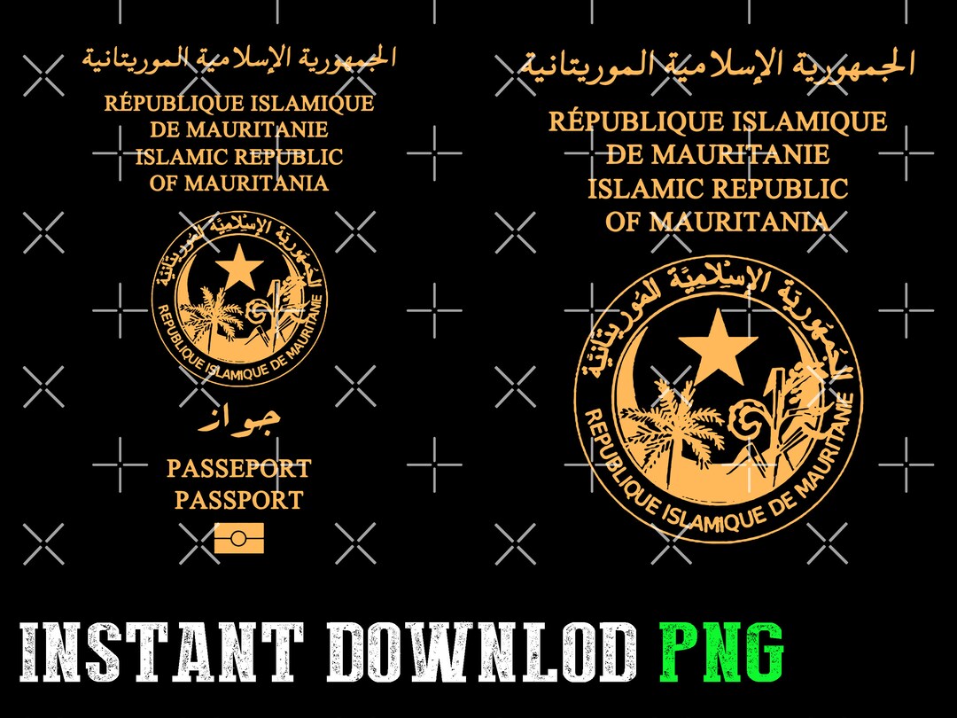 Mauritania Passportmauritaniamauritania Flagmauritania Passport Pngmauritania Pngfor