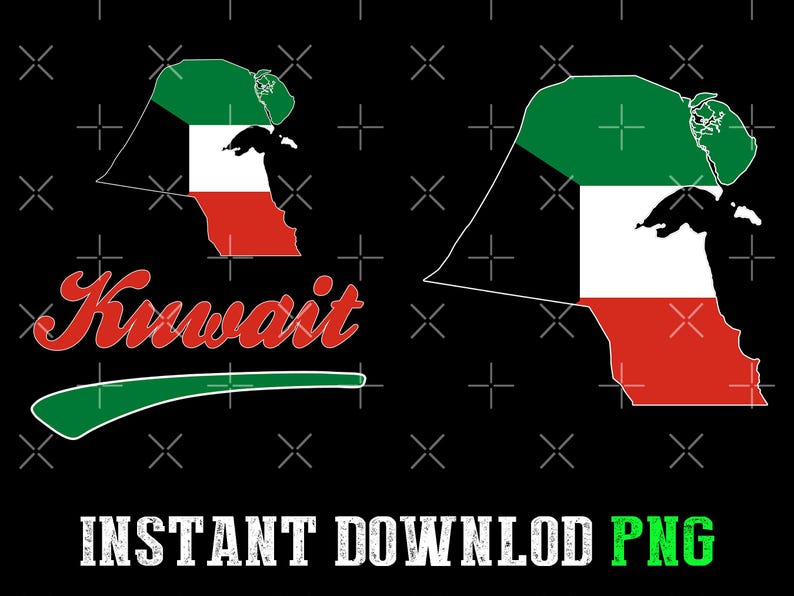 Kuwait,kuwait Flag,kuwait Png,kuwait Flag Png,for Printing Projects. - Etsy