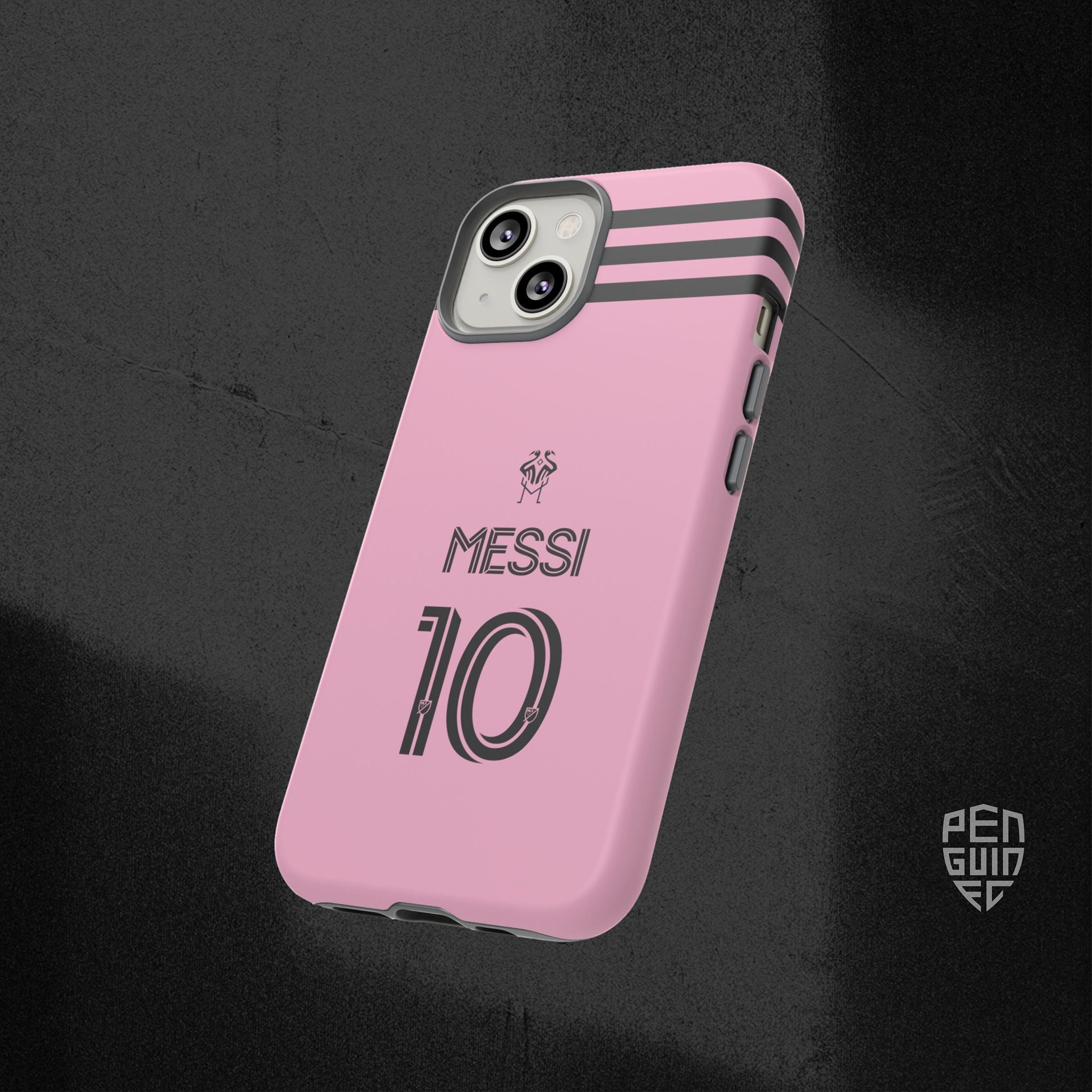 Messi Phone Case Miami Soccer Jersey Pink Kit Mobile - Etsy Australia