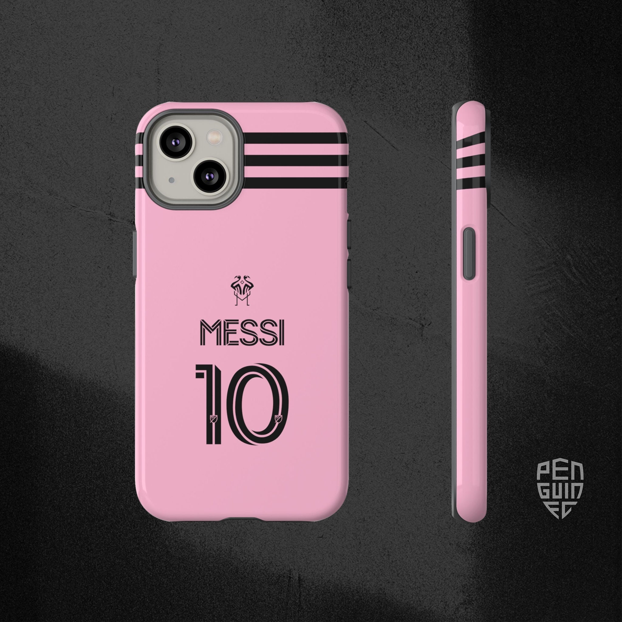 Messi Phone Case Miami Soccer Jersey Pink Kit Mobile - Etsy Australia