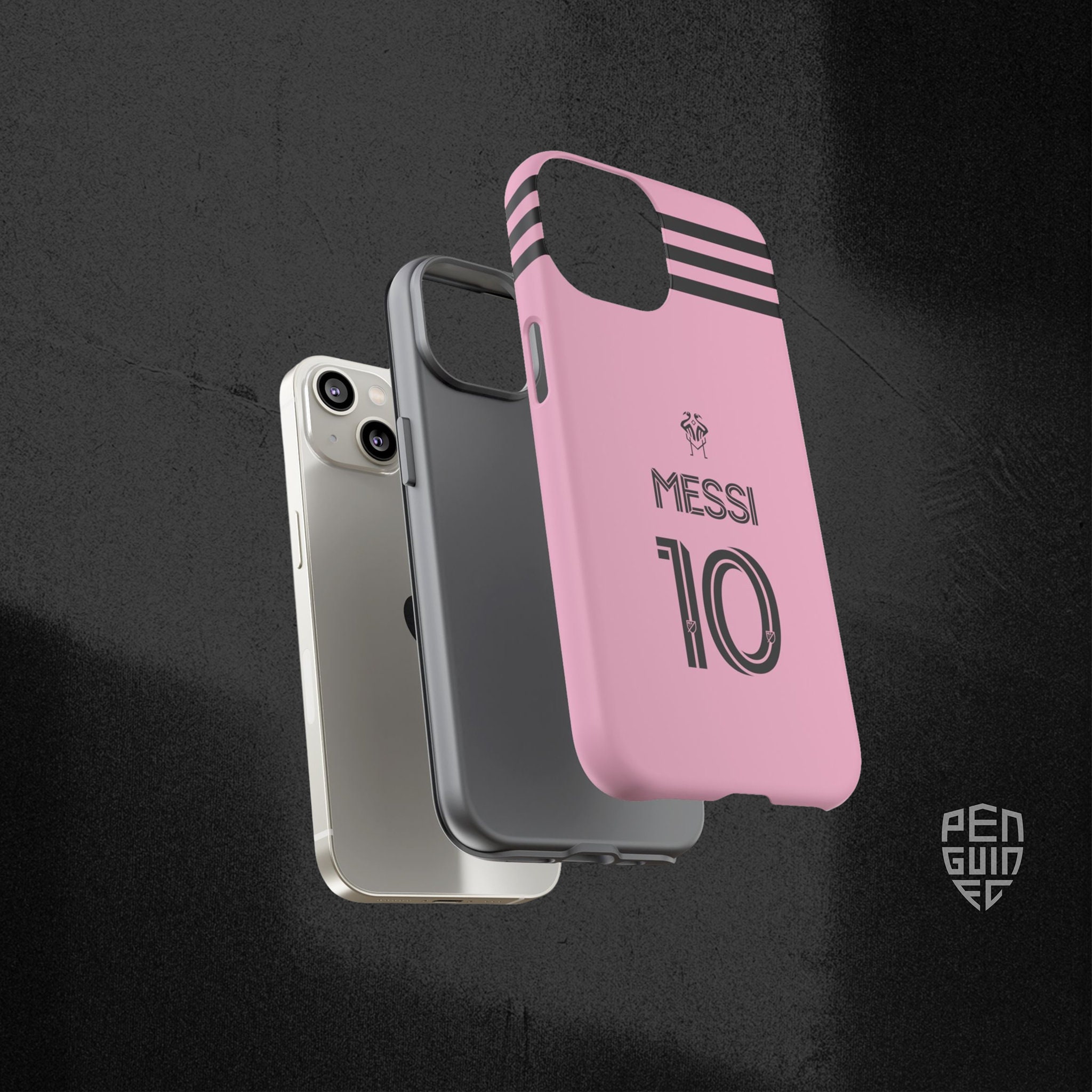 Messi Phone Case Miami Soccer Jersey Pink Kit Mobile - Etsy Australia