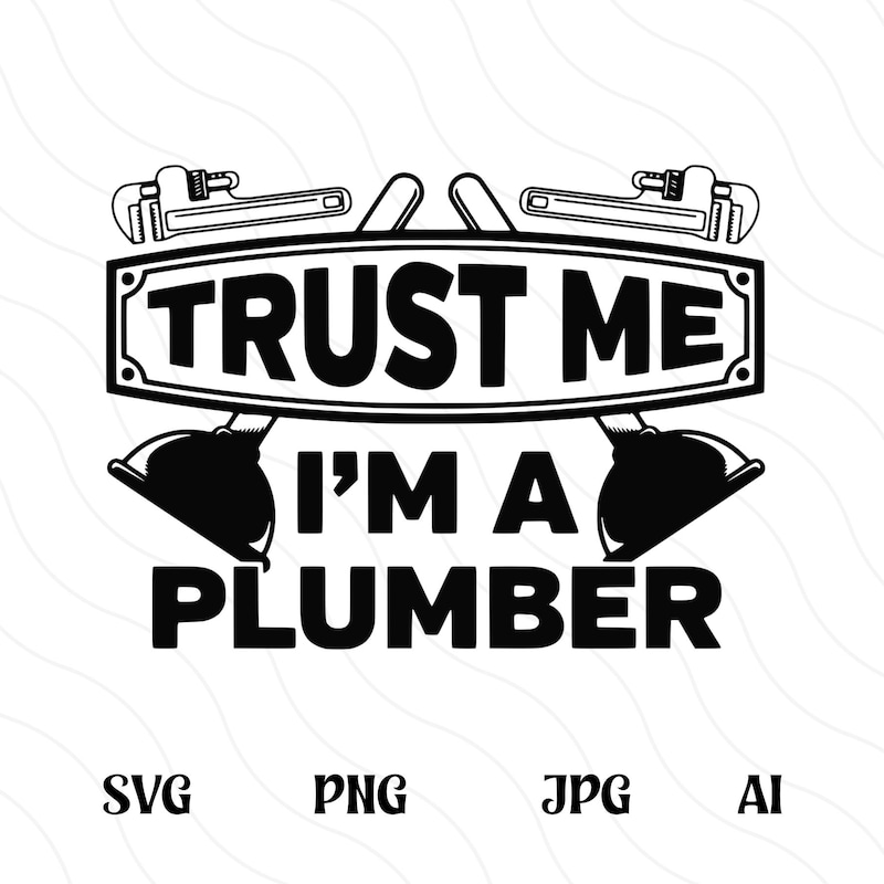 Plumber Svg - Etsy